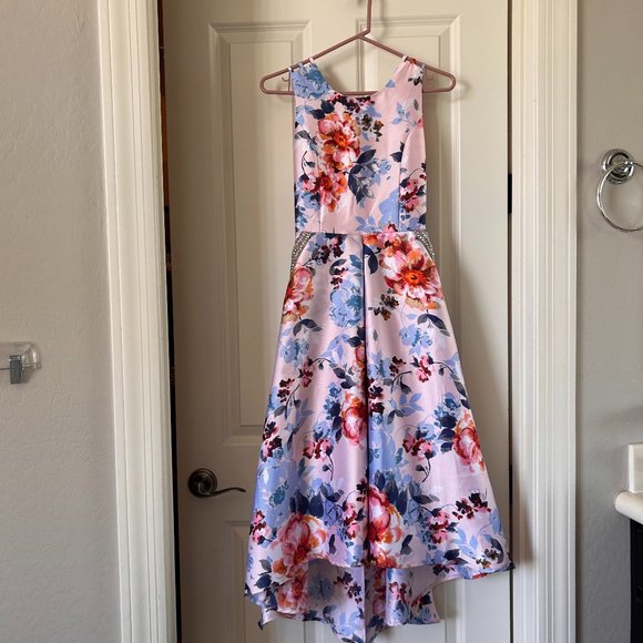 Xtraordinary | Dresses | Girls Size 6 Xtraordinary Floral High Lo ...